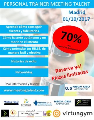RockTheSport | Personal Trainer Meeting Talent | 2017 | Madrid Madrid